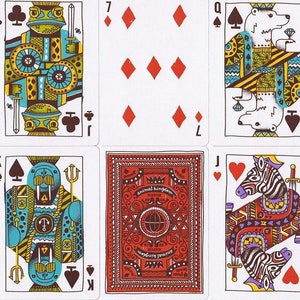 Animal Kingdom Playing Cards - WWF - World Wildlife Fund Charity Cards ...