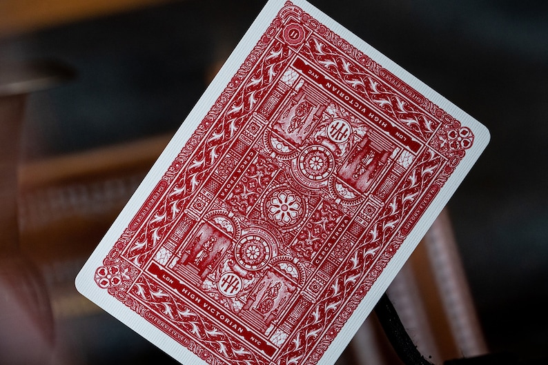 High Victorian Luxury Rare Playing Cards by Theory11 Poker - Etsy UK