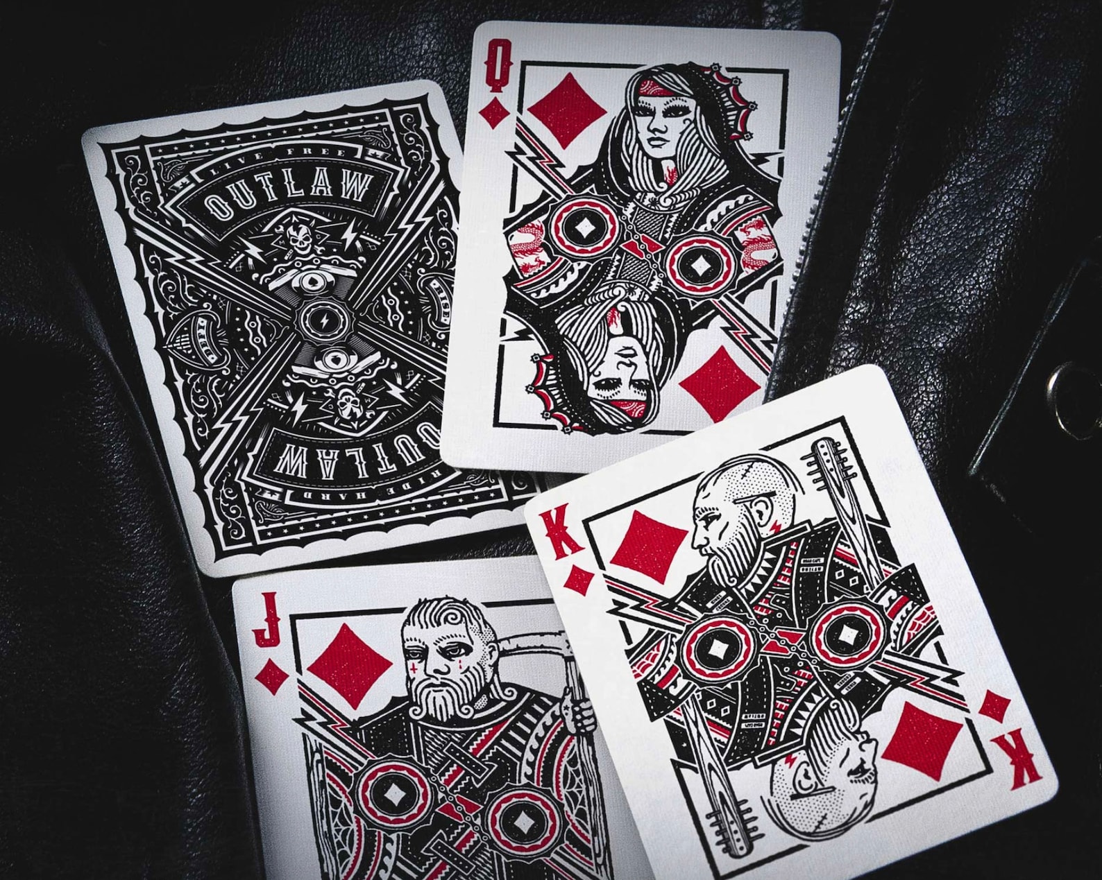 Outlaw Playing Cards by Kings & Crooks - Etsy