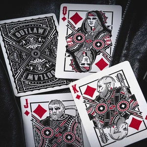 Outlaw Playing Cards by Kings & Crooks - Etsy