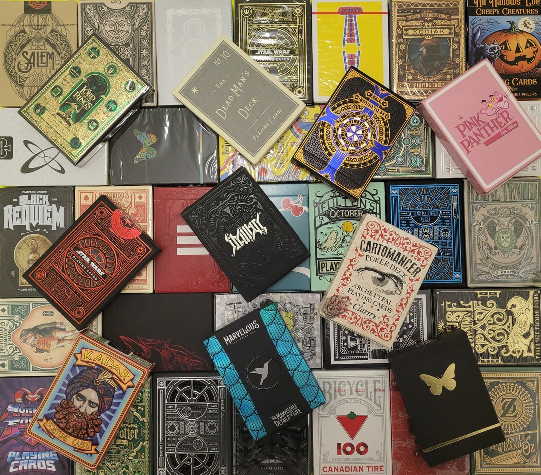 Mystery Decks - Mystery Playing Cards - Etsy