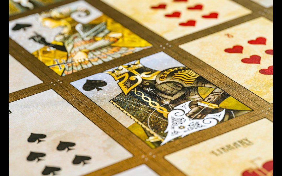 Uncut Sheet - Cartomancer Playing Cards With Signature by Stockholm17 ...