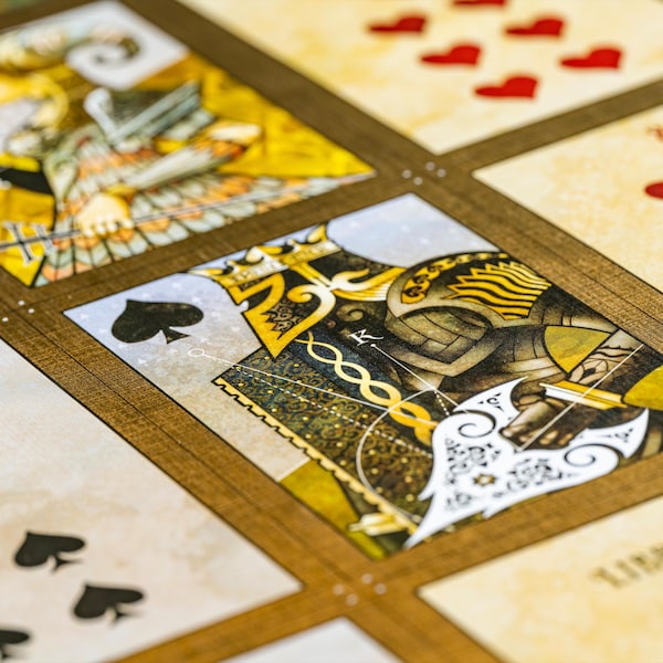 Art Deco Playing Cards - Etsy