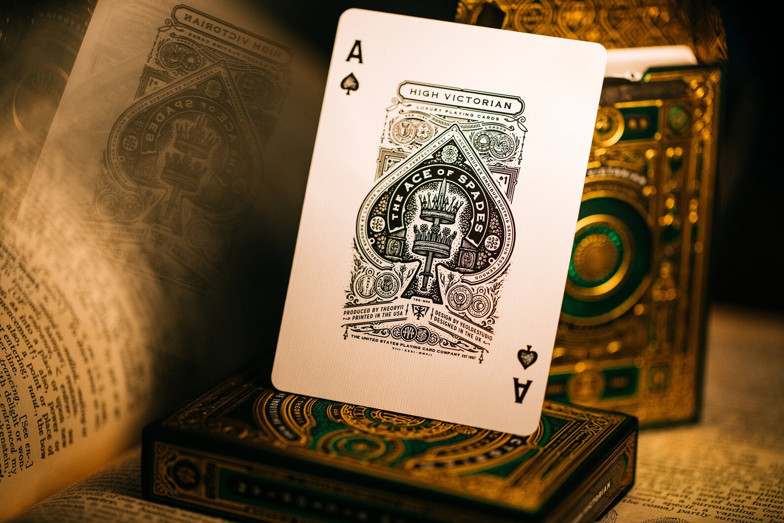 Luxury Poker Playing Cards the High Victorian Playing Cards - Etsy