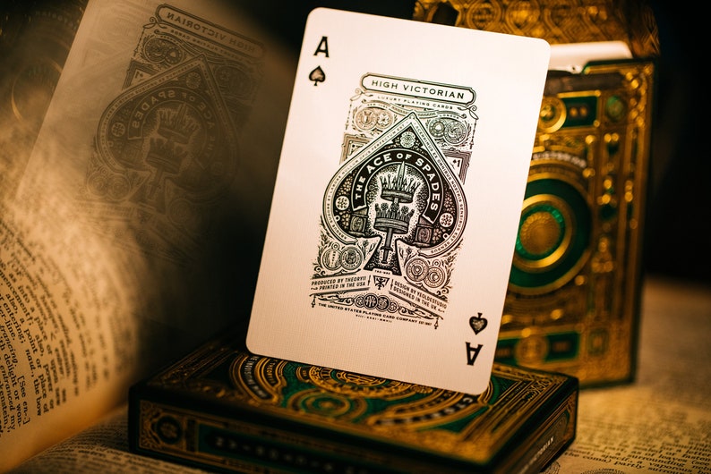 Luxury Poker Playing Cards the High Victorian Playing Cards - Etsy
