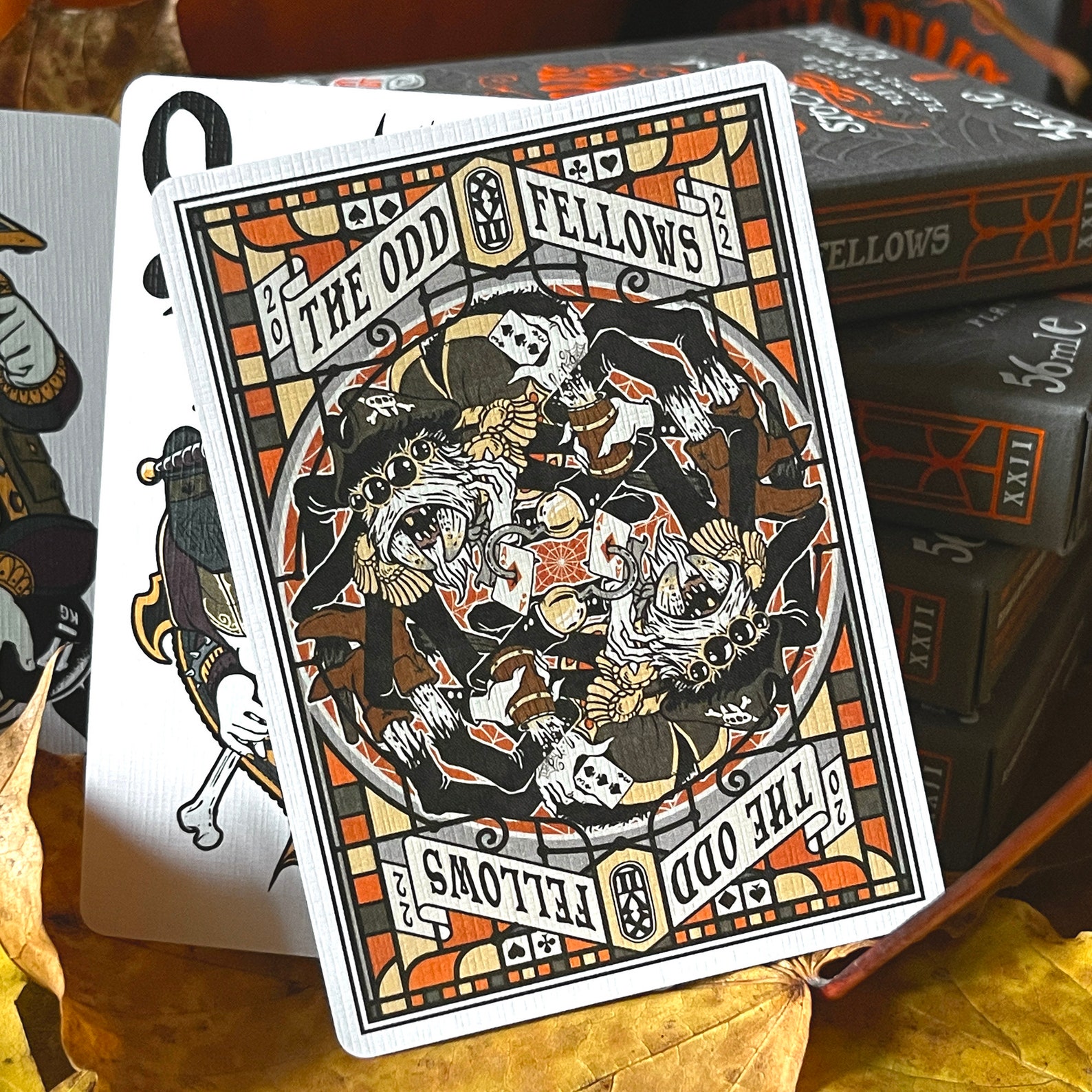 Cpt Spindel Webber Odd Fellows Playing Cards - Custom Poker Playing ...