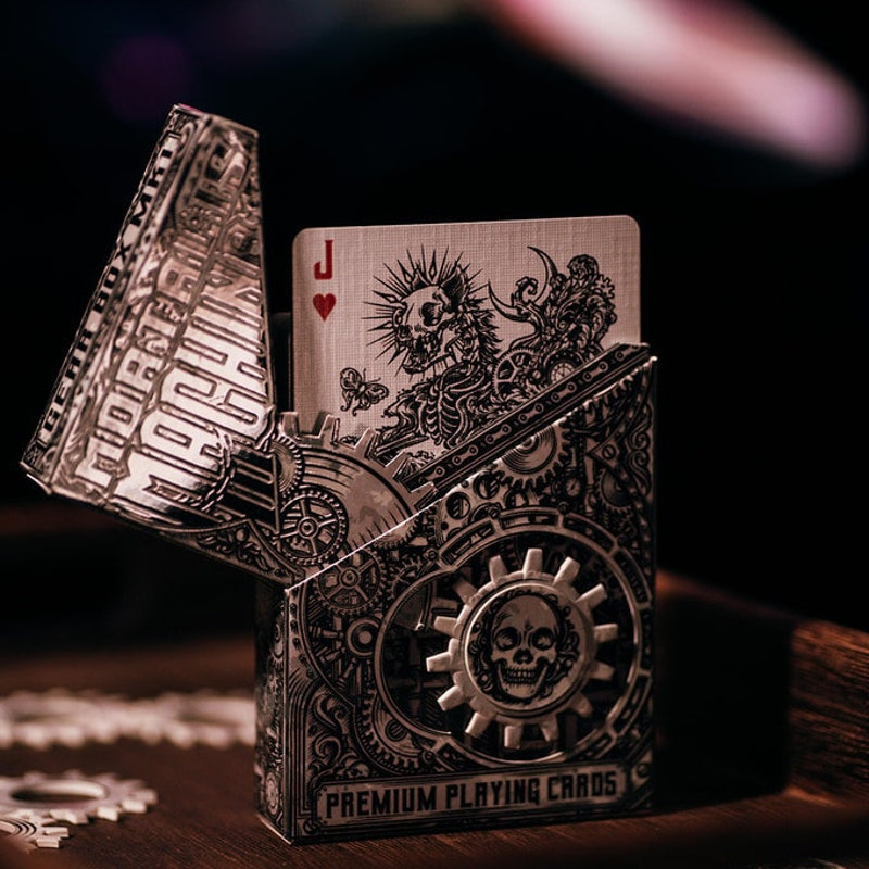 Metal Playing Cards - Etsy