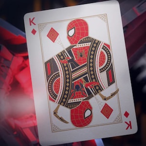 Spiderman Playing Cards - Etsy
