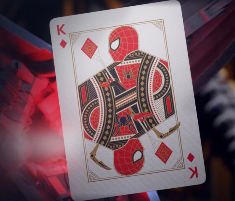Spiderman Playing Cards - Etsy