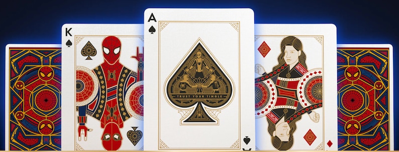 Spiderman Playing Cards - Etsy