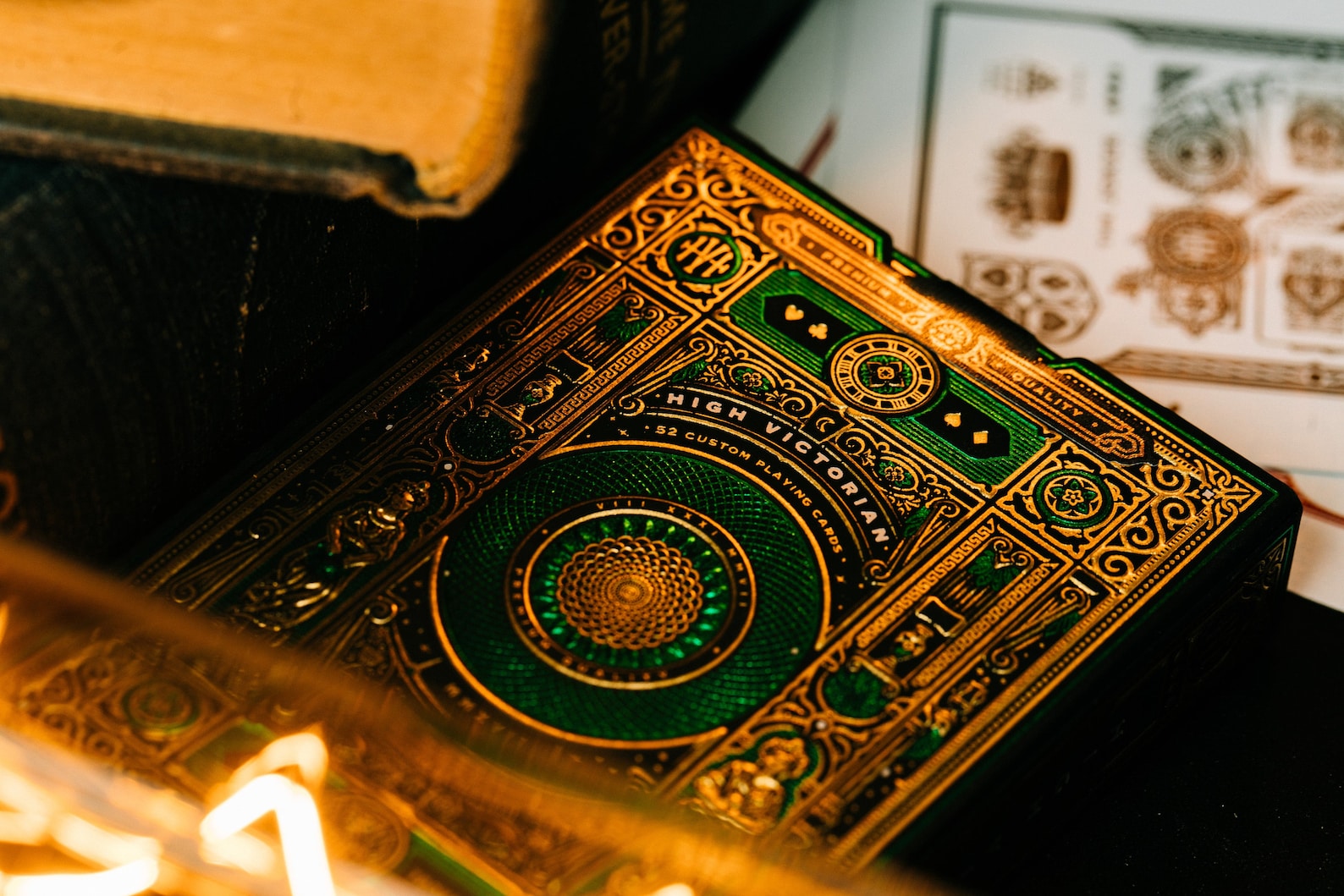 Luxury Poker Playing Cards the High Victorian Playing Cards - Etsy