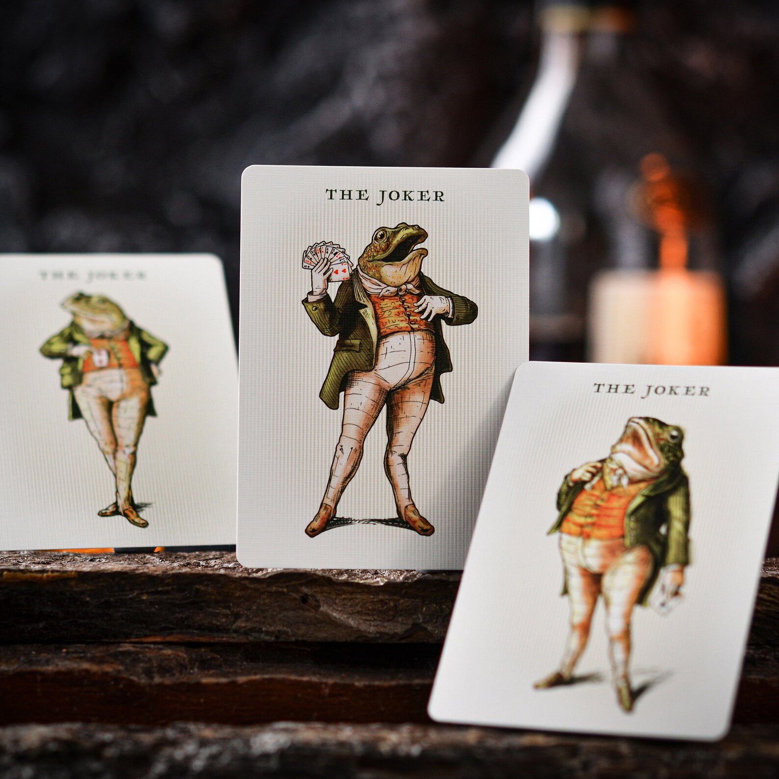 The Notorious Gambling Frog Custom Poker Playing Cards by - Etsy