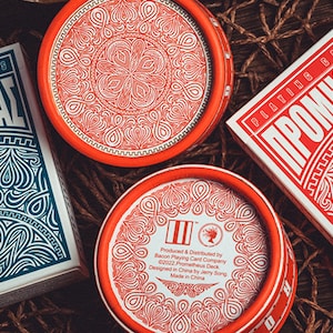 Circle Shaped Playing Cards - Etsy