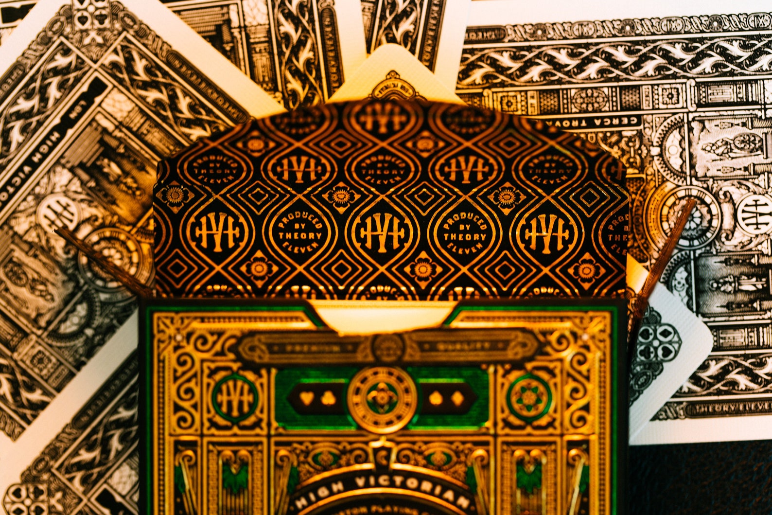 Luxury Poker Playing Cards the High Victorian Playing Cards - Etsy