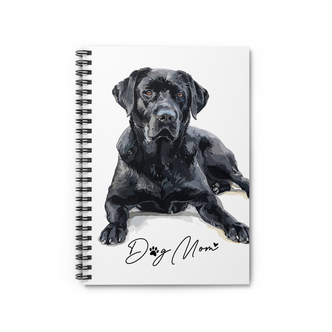 Labrador Notebook, Lab Notepad, Labrador Mom Notebook, Lab Dog Mom ...