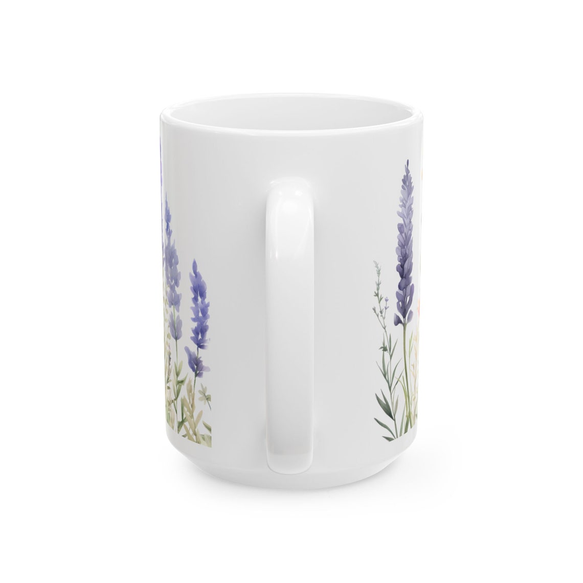 Wildflower Cottagecore Coffee Mug, Pressed Flower Mug, Cottagecore Mug ...