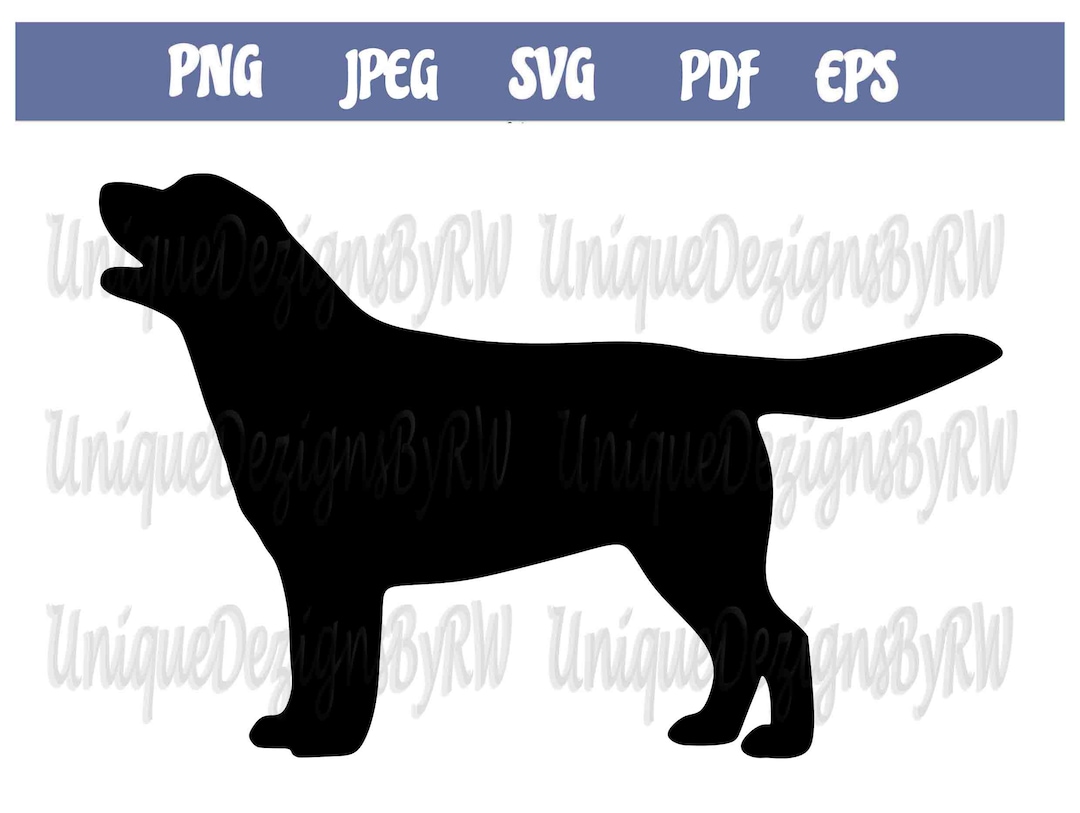 Labrador SVG, Lab SVG, Labrador Cut File, Lab Clip Art, Vector Dog ...