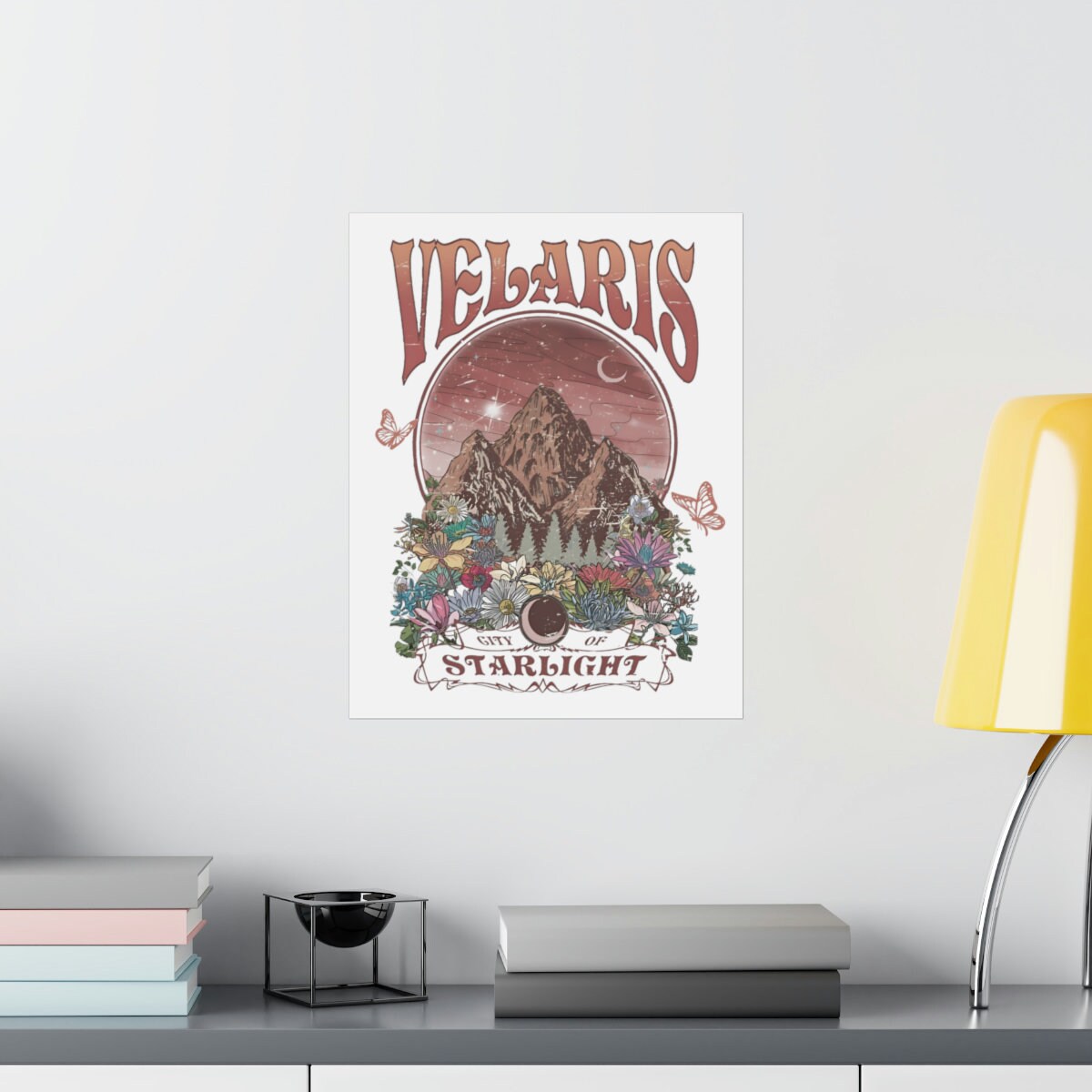 Velaris Poster, Velaris Wall Art, ACOTAR Merch, SJM Merch, City of ...