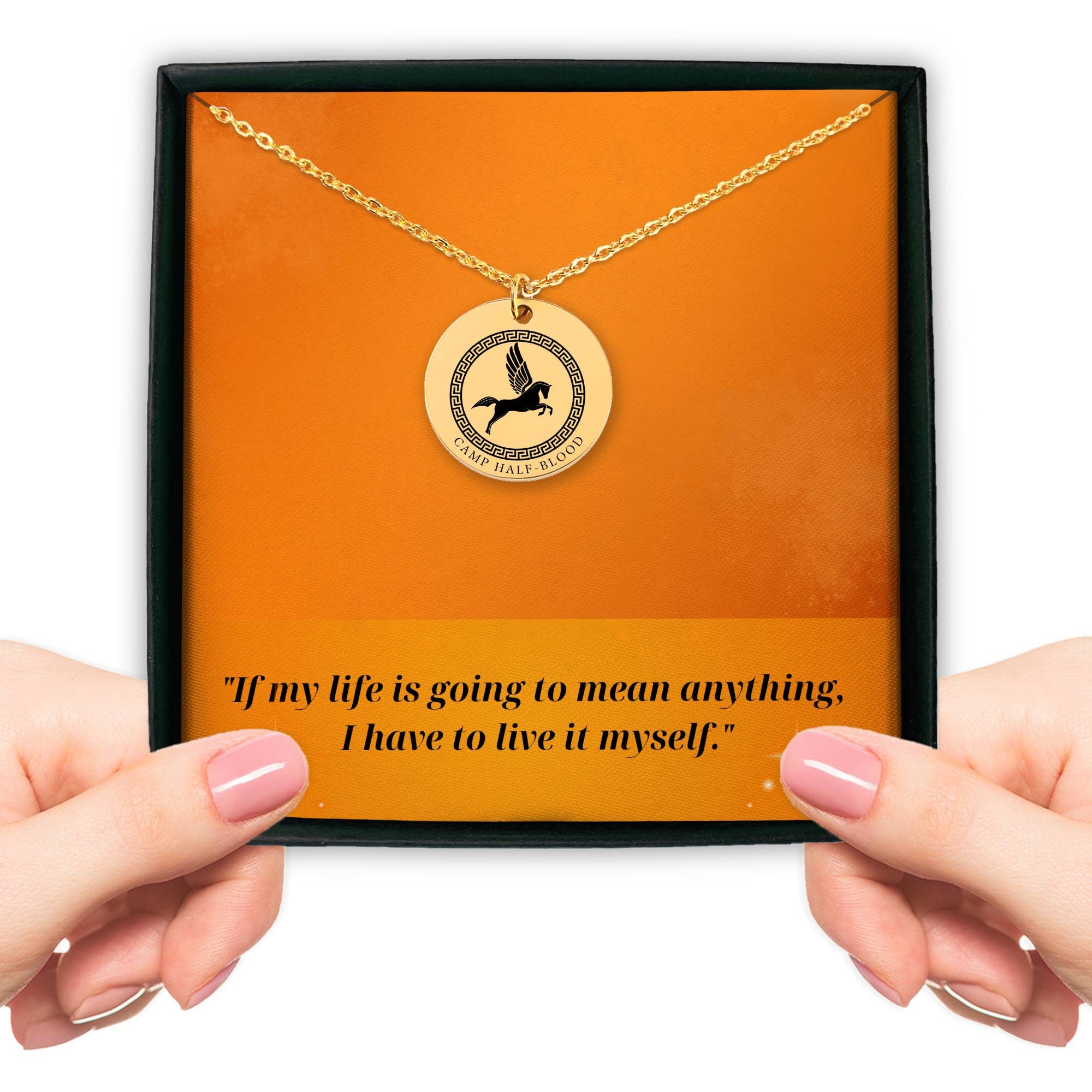 Camp Half Blood Necklace, Percy Jackson Necklace, Percy Jackson Merch ...