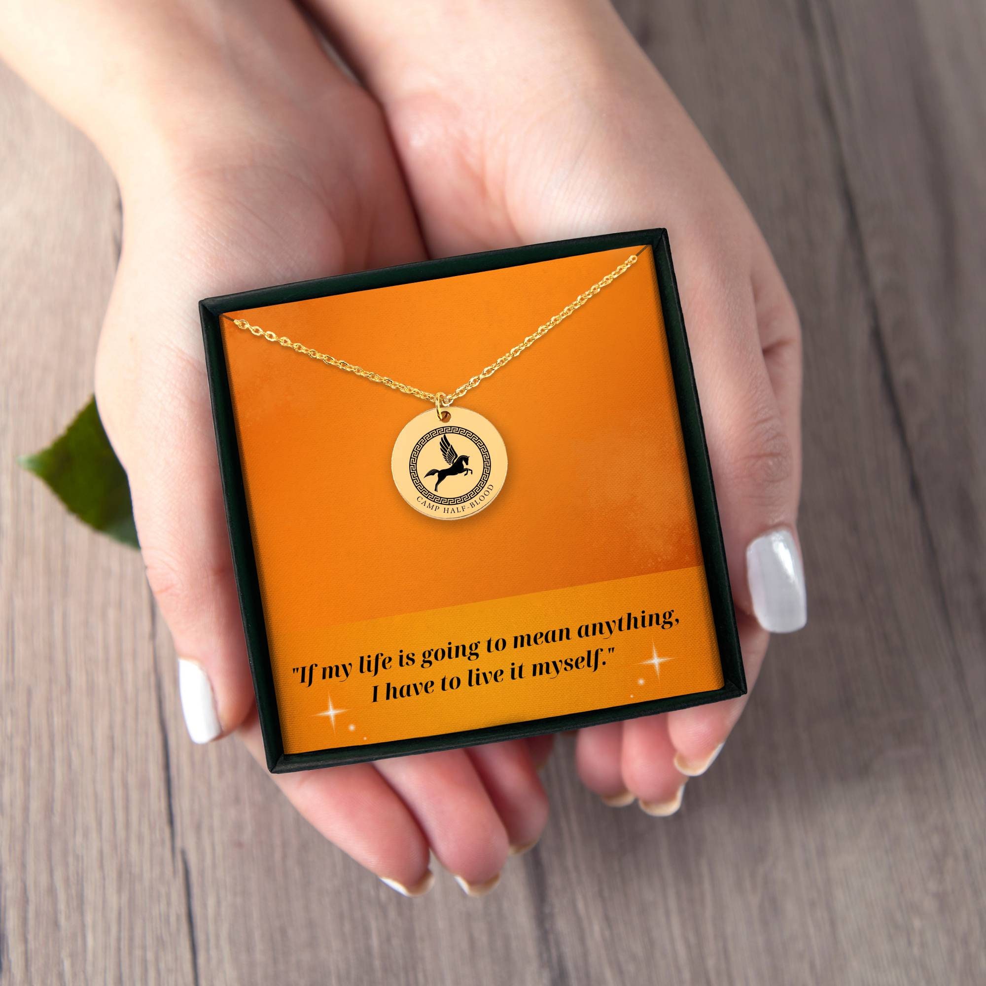 Camp Half Blood Necklace, Percy Jackson Necklace, Percy Jackson Merch ...
