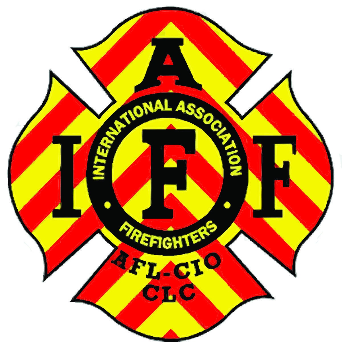 IAFF Chevron Fire Logo Decal Reflective - Etsy