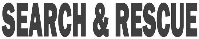 Search & Rescue Decal - Etsy