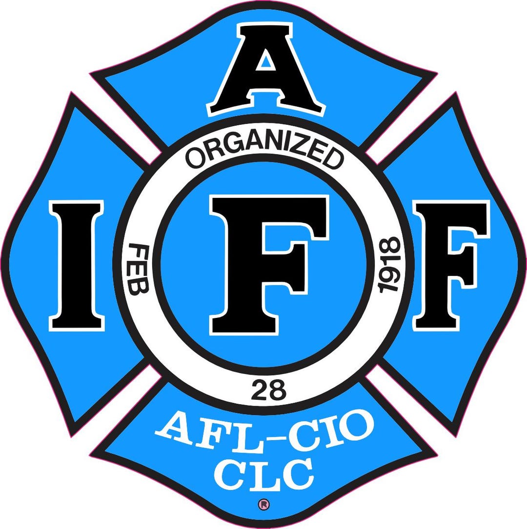 IAFF Blue Logo Decal - Etsy
