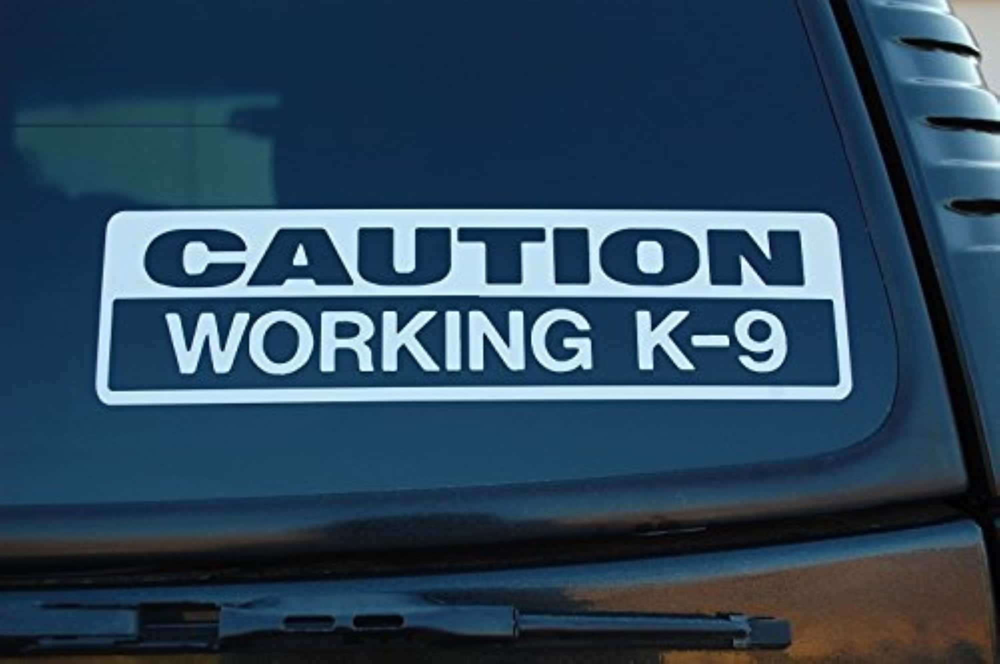 Working K9 Decal - Etsy
