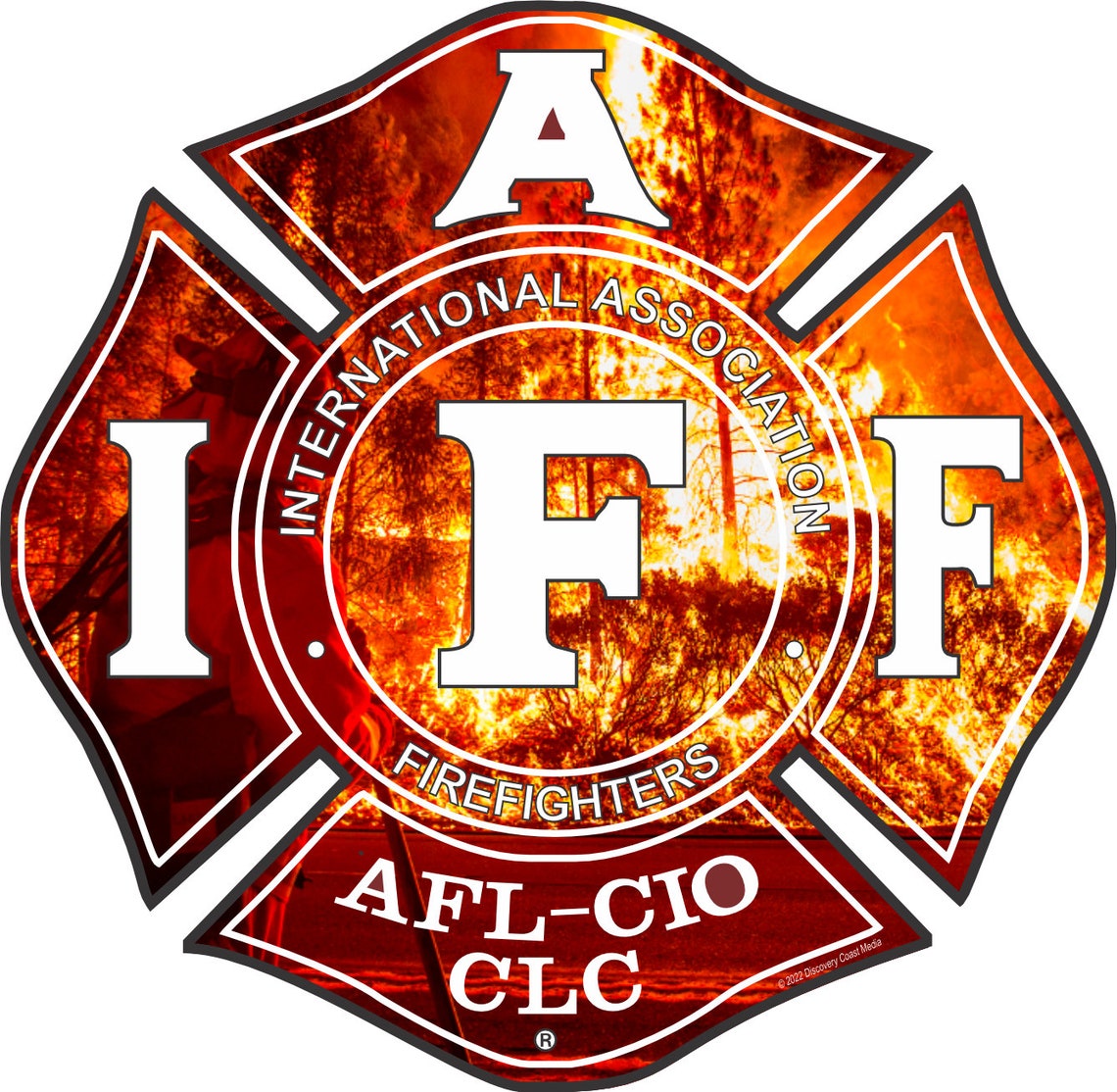 IAFF Wildland Fire Logo Decal - Etsy
