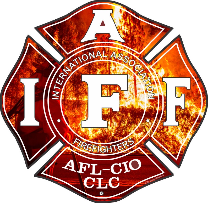 IAFF Wildland Fire Logo Decal - Etsy