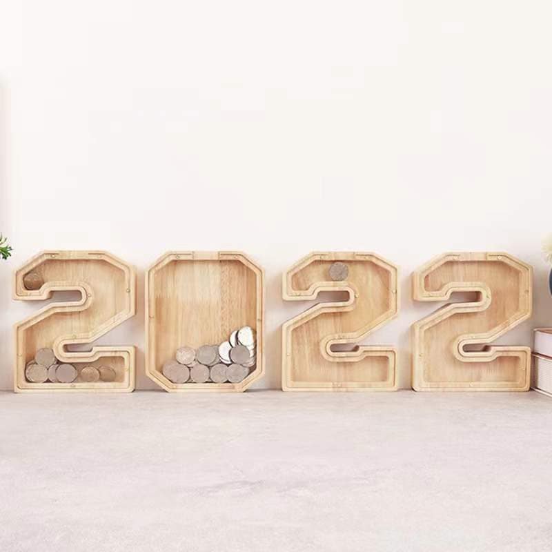 Wooden Piggy Bank - Etsy