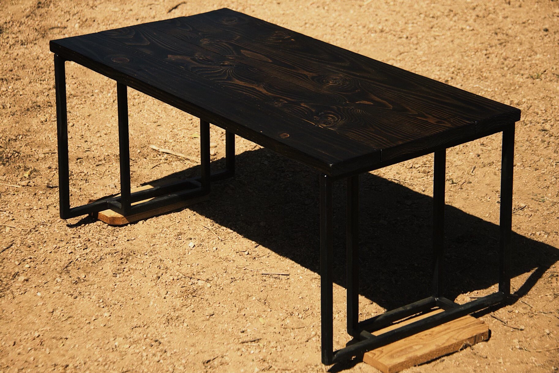 Wood Burned Coffee Table - Etsy