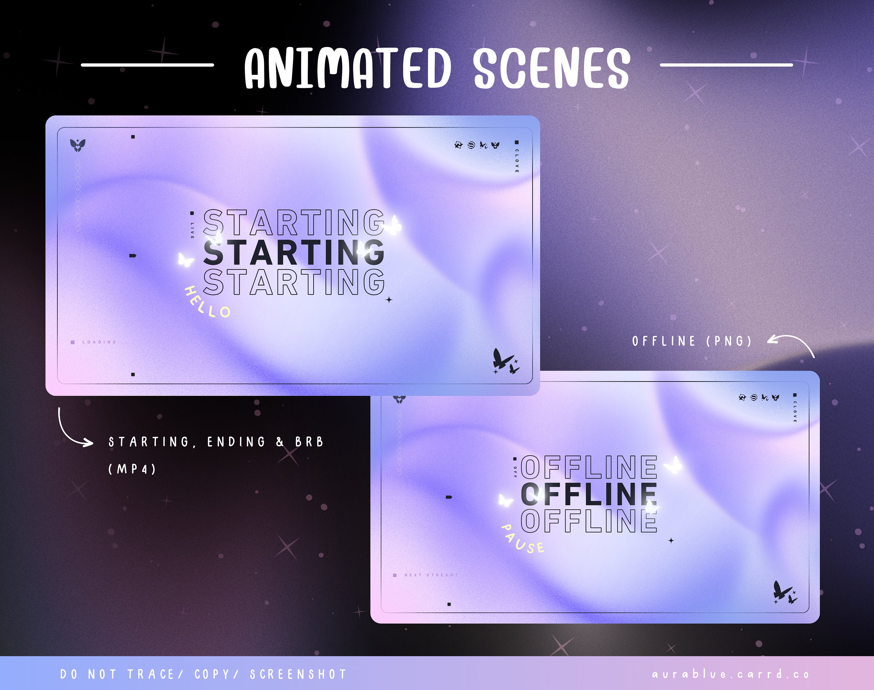 Clove Streaming Overlay- Stream Bundle - Twitch - Overlay - Valorant ...