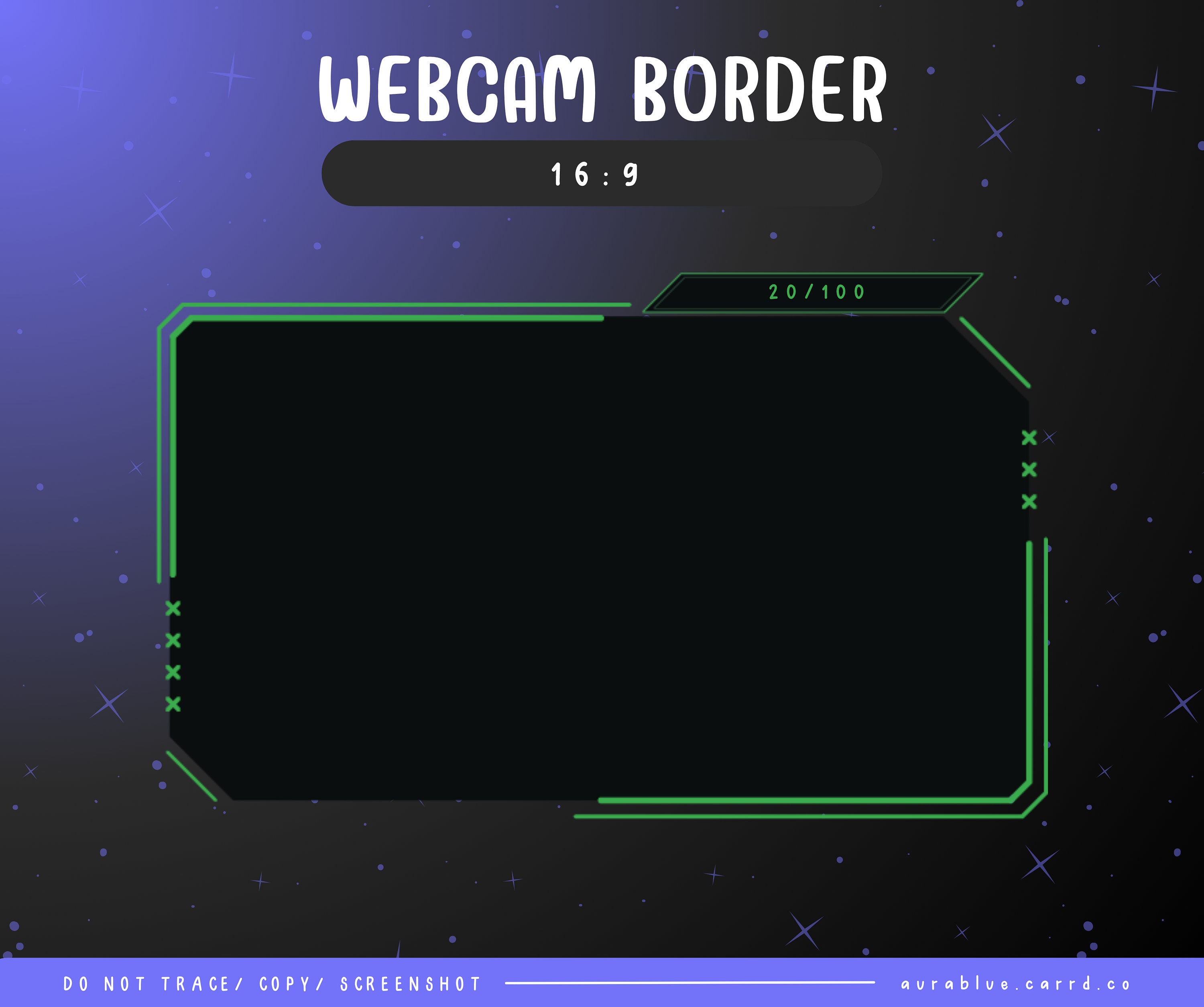 Viper Webcam Border- Stream - Twitch - Overlay - Cute- Static- Valorant ...