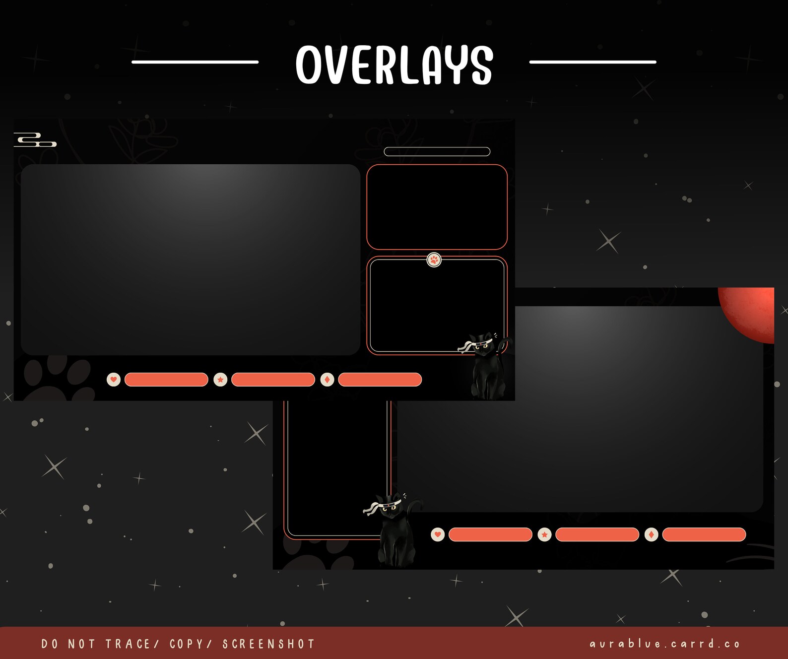 Neko Streaming Overlay- Animated Stream Bundle - Twitch - Overlay ...