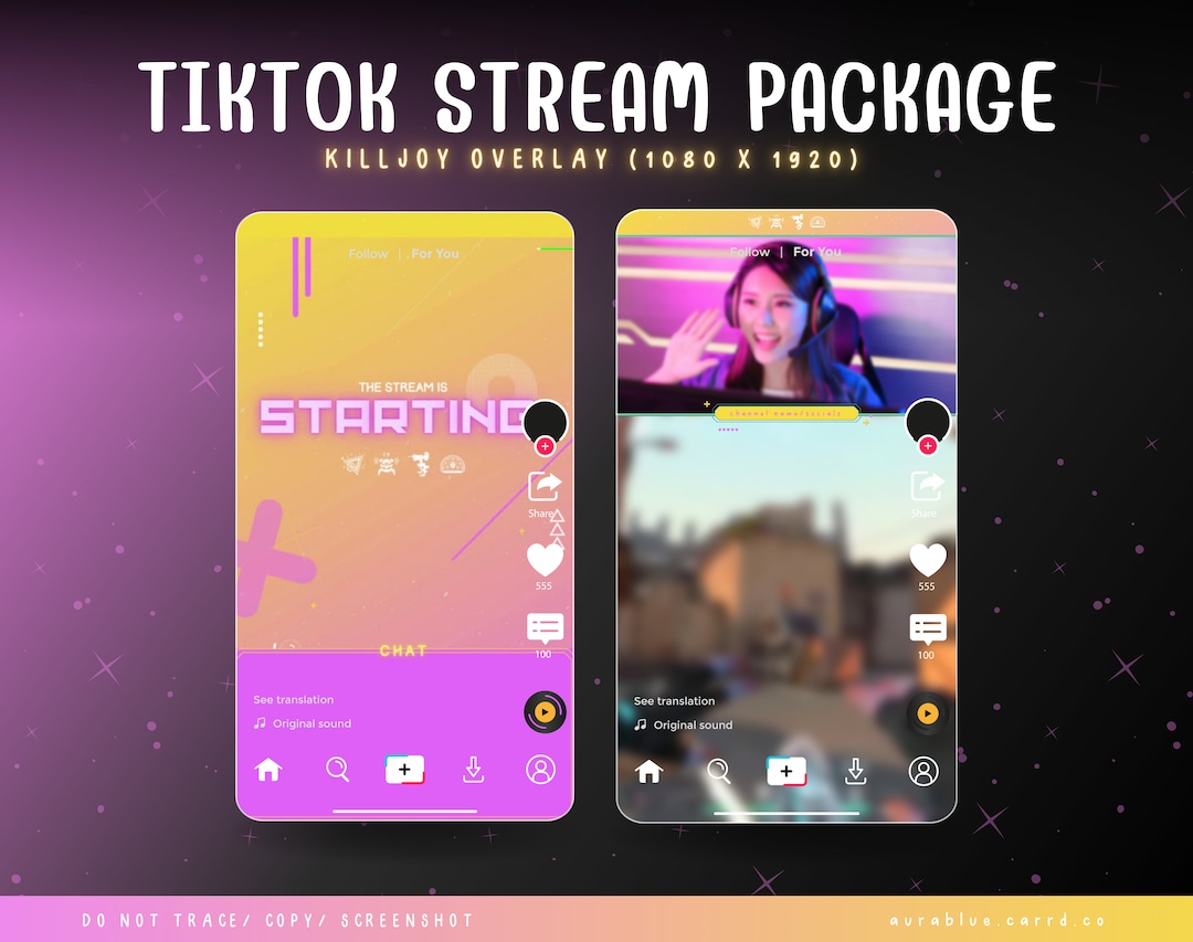 Killjoy Tiktok Streaming Overlays- Stream Bundle - Tiktoklive- Animated - Cute- Valorant - Pink ...