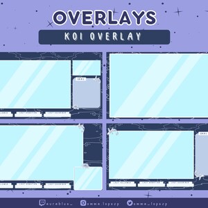 Koi Streaming Overlay Stream Bundle Twitch Overlay - Etsy