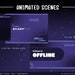 Purple Modern Streaming Overlay Stream Bundle Twitch - Etsy