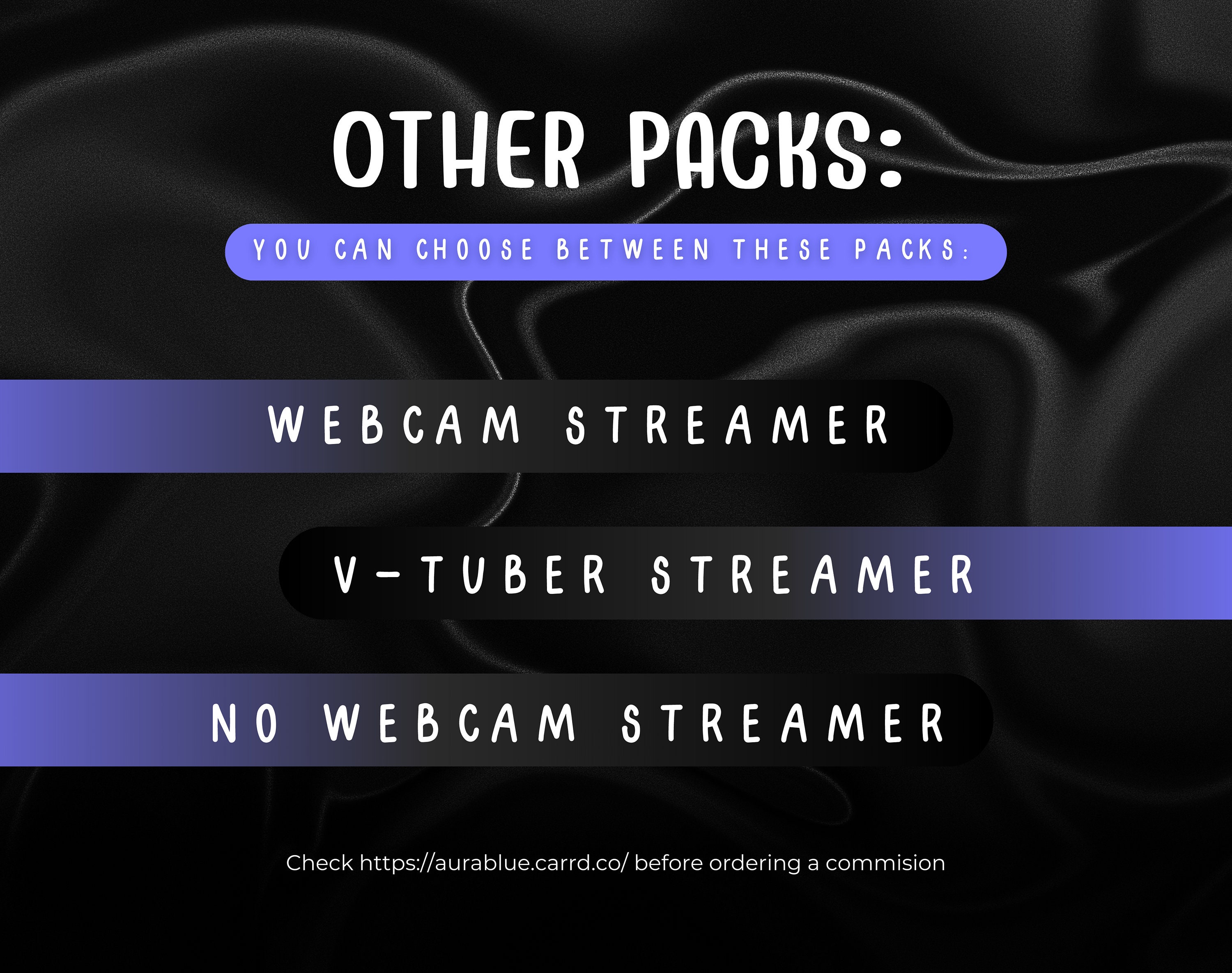 Custom Twitch Bundle/ Simple VTUBER Commissions/ READ - Etsy