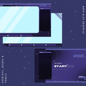 Purple Modern Streaming Overlay Stream Bundle Twitch - Etsy