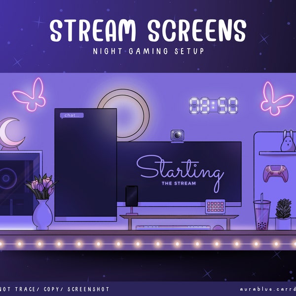 Custom Animated Starting Scene - Etsy UK