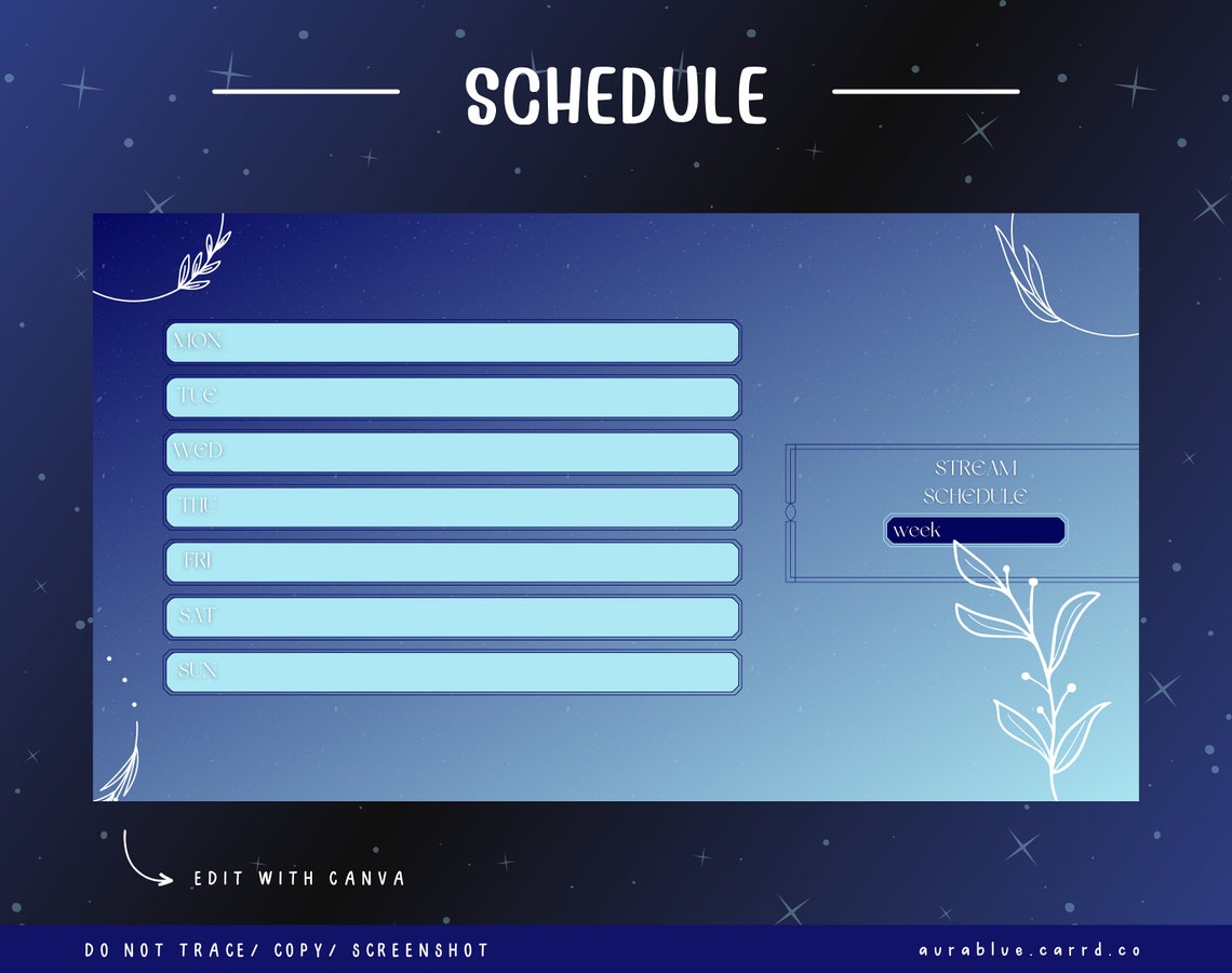 V-tuber Simple Streaming Overlay Stream Bundle Twitch Overlay Cute ...