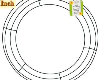 Metal Wreath Frame 30 Inch | Etsy