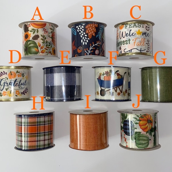 Shop Fall Ribbon - Etsy