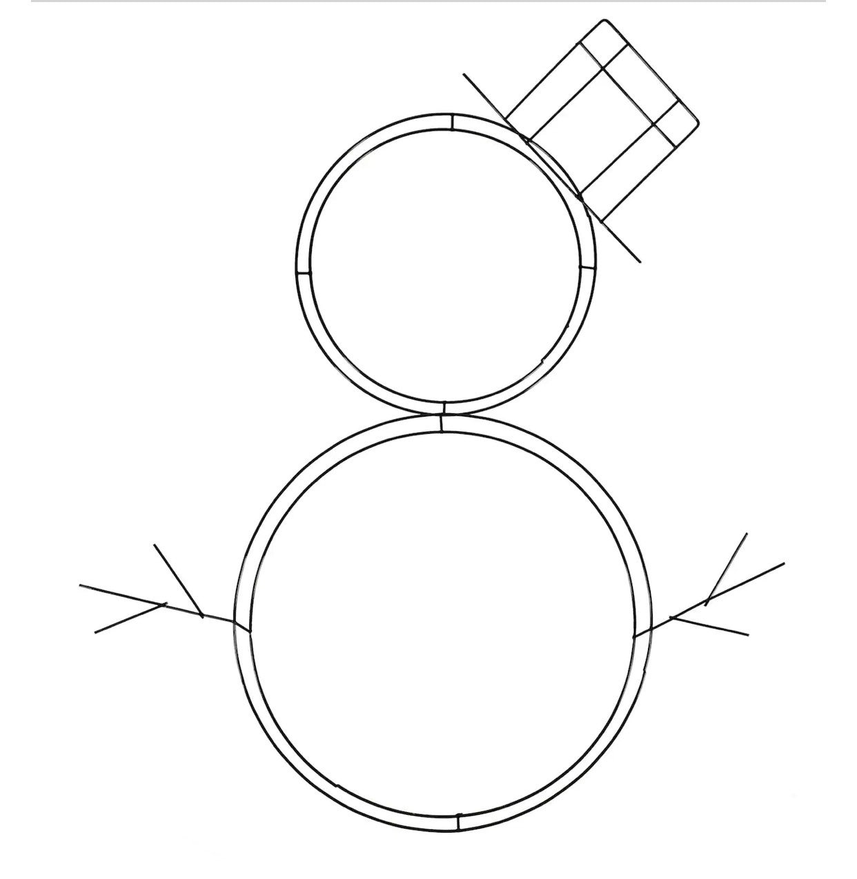 Snowman Wreath Form - Etsy