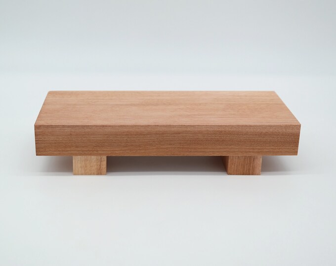 Counter Wooden Tray Rectangle Wooden Riser Stand Wood - Etsy Canada