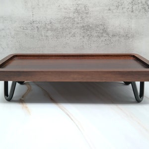 Walnut Riser, Decorative Trays, Riser Display, Wood Pedestal Stand ...