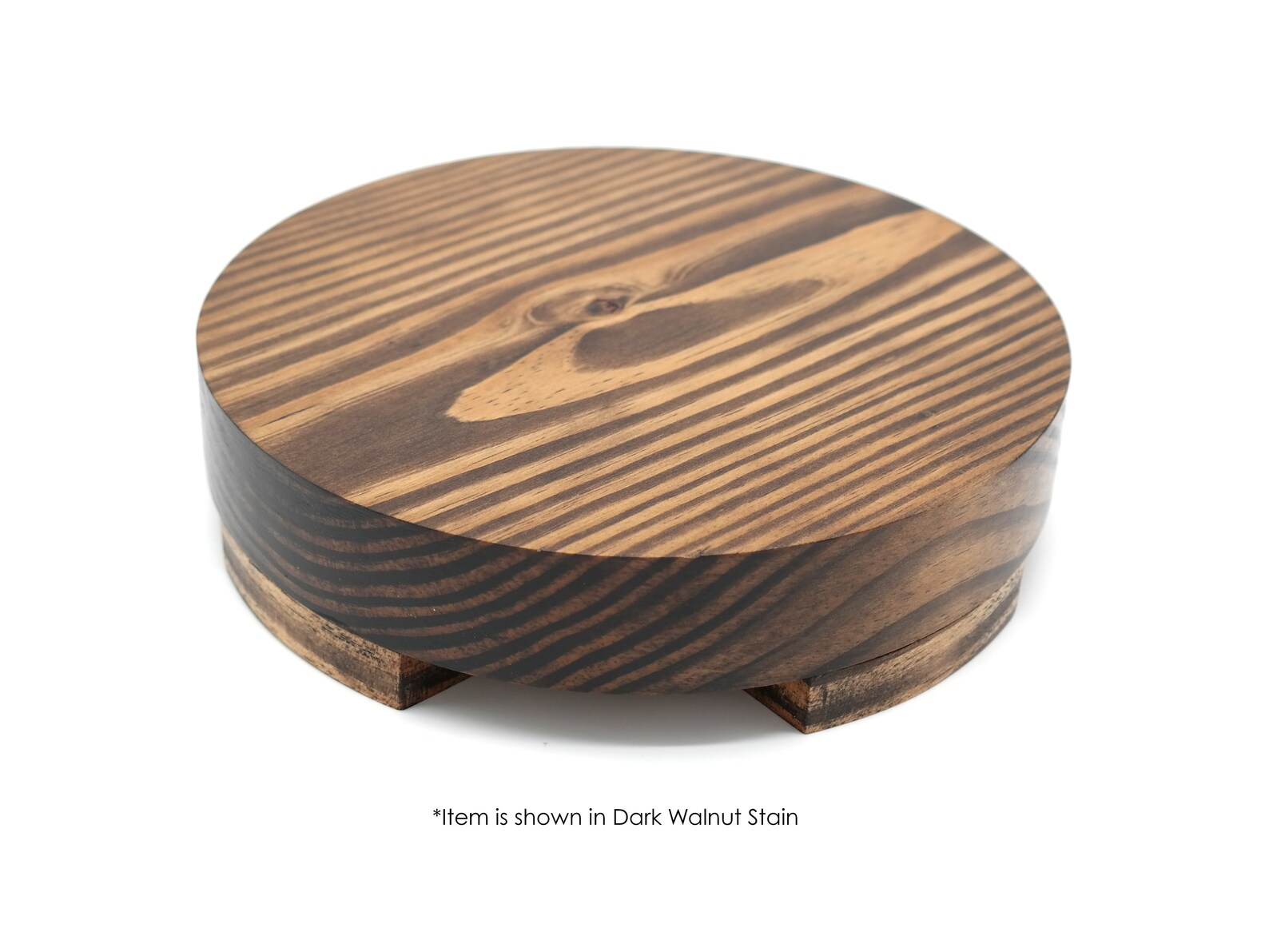 Large 9 In Plant Riser Stand Wooden Round Riser Wooden - Etsy