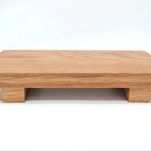 White Oak Wood Riser for Kitchen Counter, Kitchen and Bathroom ...