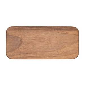 Walnut Tray Coffee Serving Tray Rectangle Serving Tray | Etsy